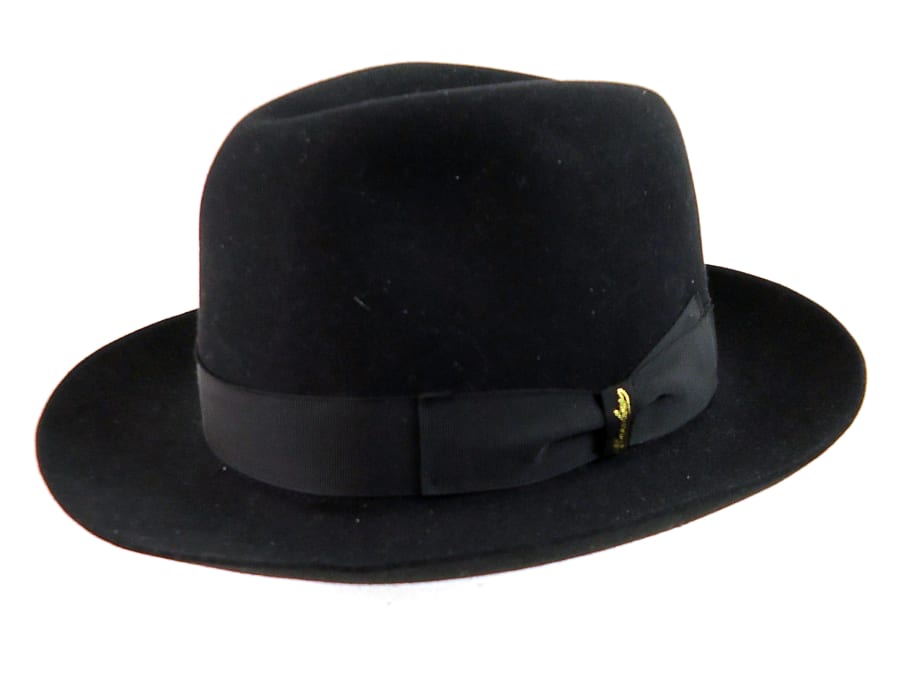 2001 Hannibal Black Felt Fedora at Santa Monica 2013 as S266 - Mecum ...