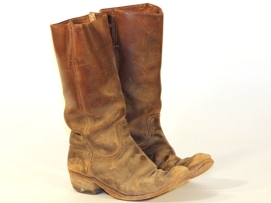 Lee Diebold Leather Frye Boots at Santa Monica 2013 as J153 - Mecum ...