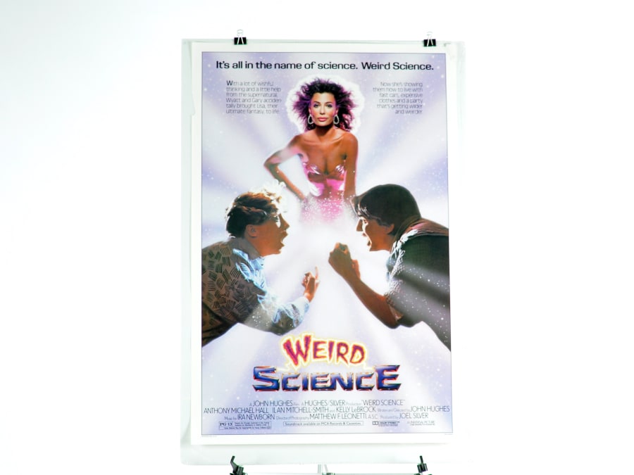 1985 Weird Science Movie Poster at Santa Monica 2013 as J283 - Mecum ...