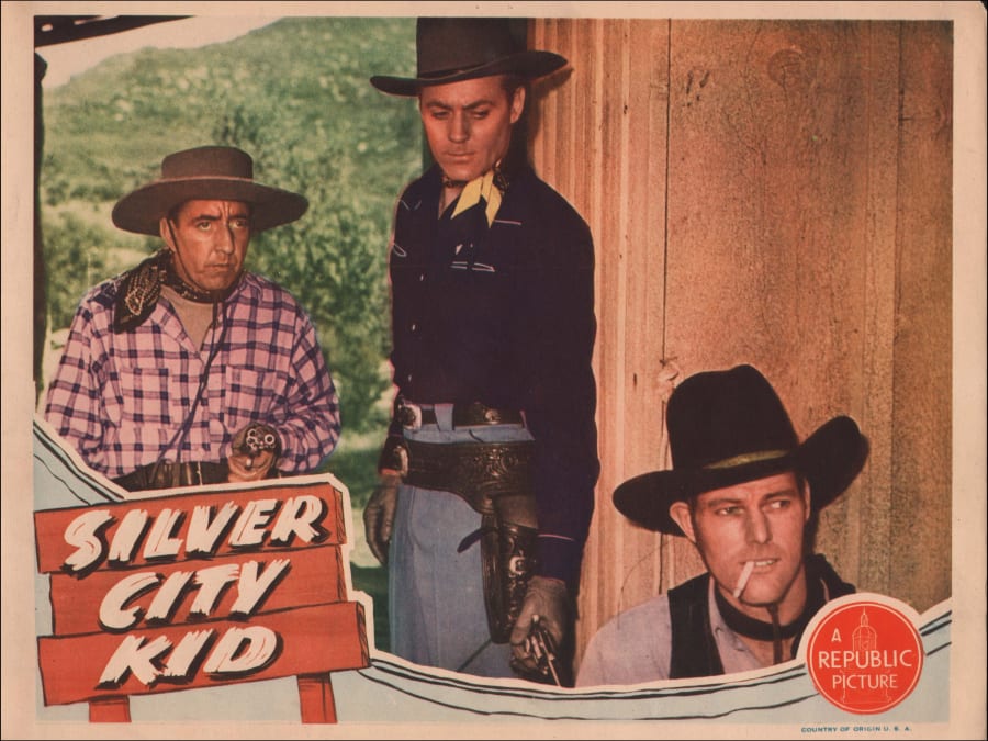 1944 Silver City Kid Lobby Card at Santa Monica 2013 as J480 - Mecum ...