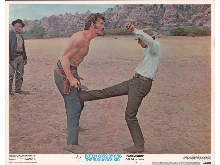 1969 Butch Cassidy And The Sundance Kid Lobby Card at Santa Monica 2013 ...