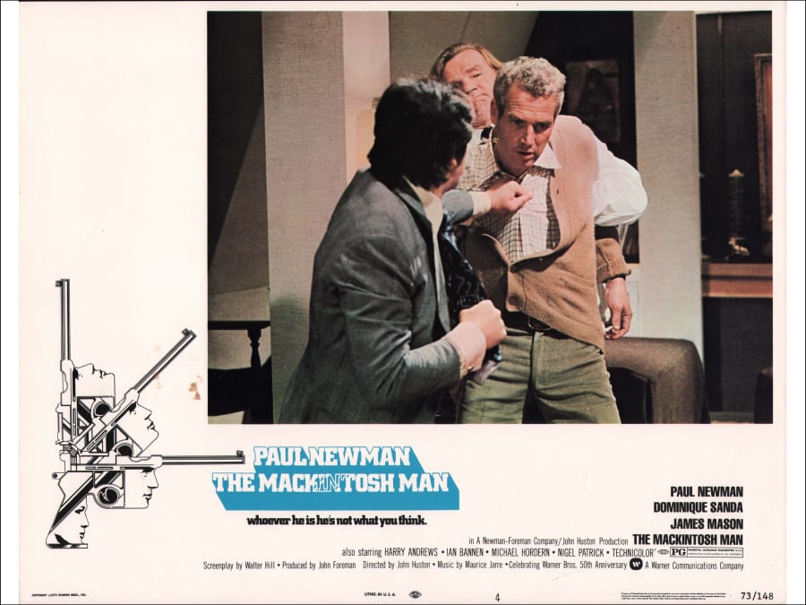 1973 The Mackintosh Man Lobby Card at Santa Monica 2013 as J525 - Mecum ...