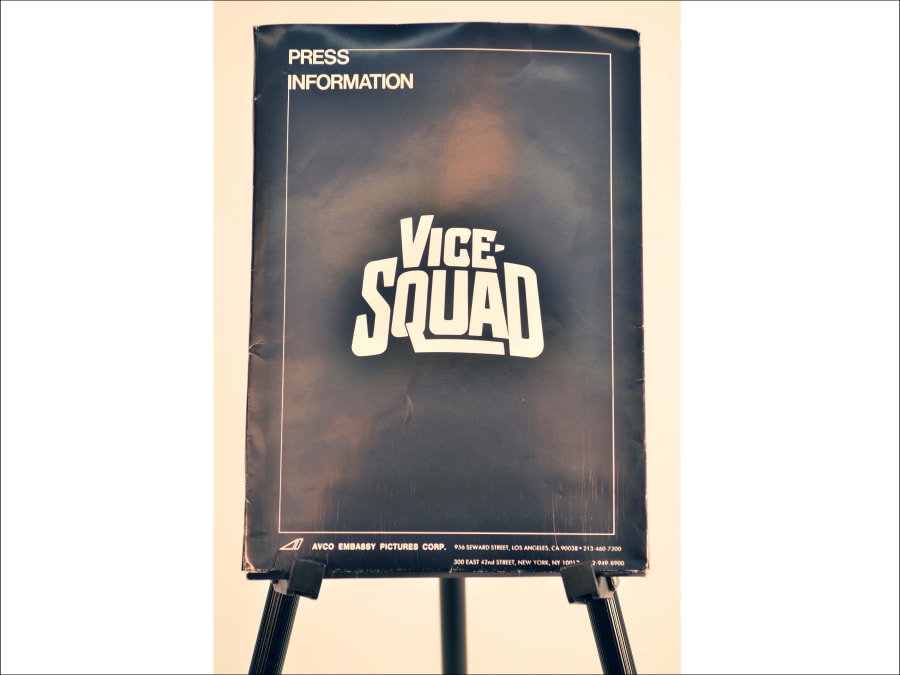 1982 Vice Squad Press Kit at Santa Monica 2013 as J649 - Mecum Auctions