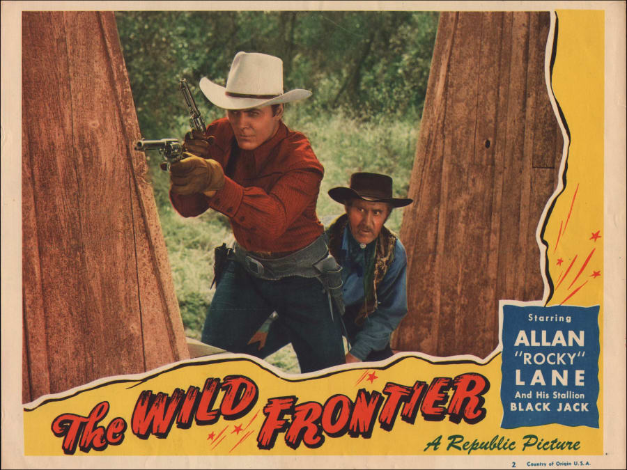 1947 The Wild Frontier Lobby Card at Santa Monica 2013 as J675 - Mecum ...