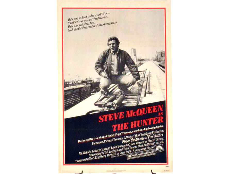 1980 The Hunter Movie Poster at Santa Monica 2013 as K112 - Mecum Auctions