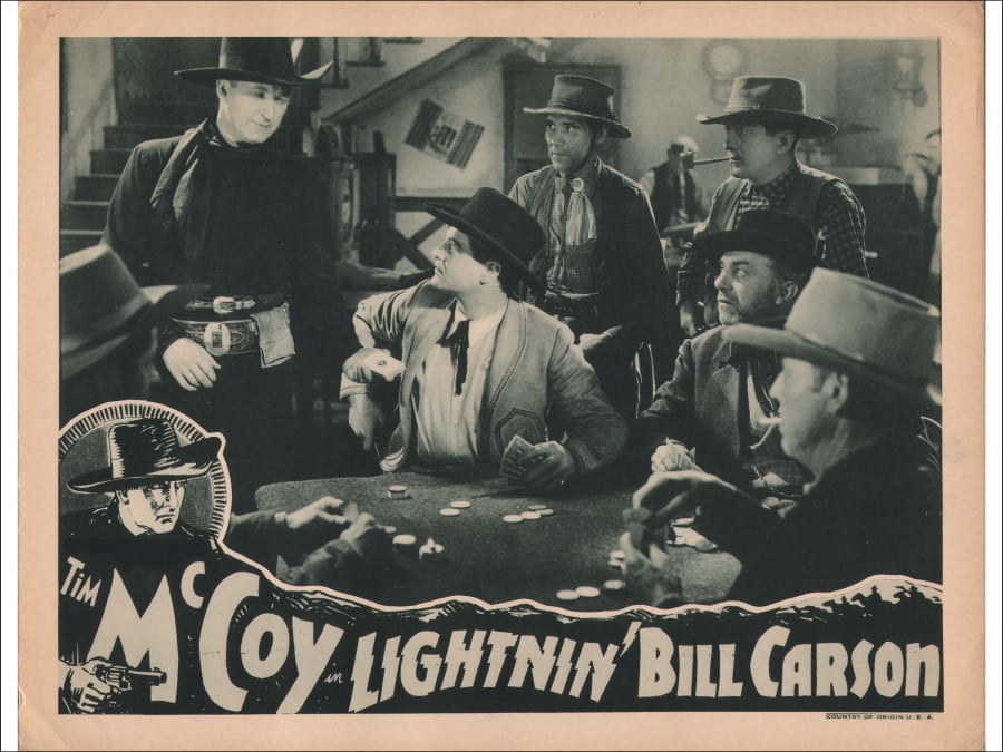 1936 Lightnin Bill Carson Lobby Card for Sale at Auction - Mecum Auctions