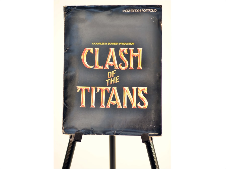 1981 Clash Of The Titans Press Kit at Santa Monica 2013 as K294 - Mecum ...