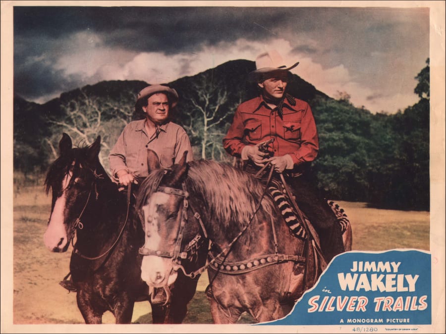 1958 Silver Trails Lobby Card at Santa Monica 2013 as K395 - Mecum Auctions