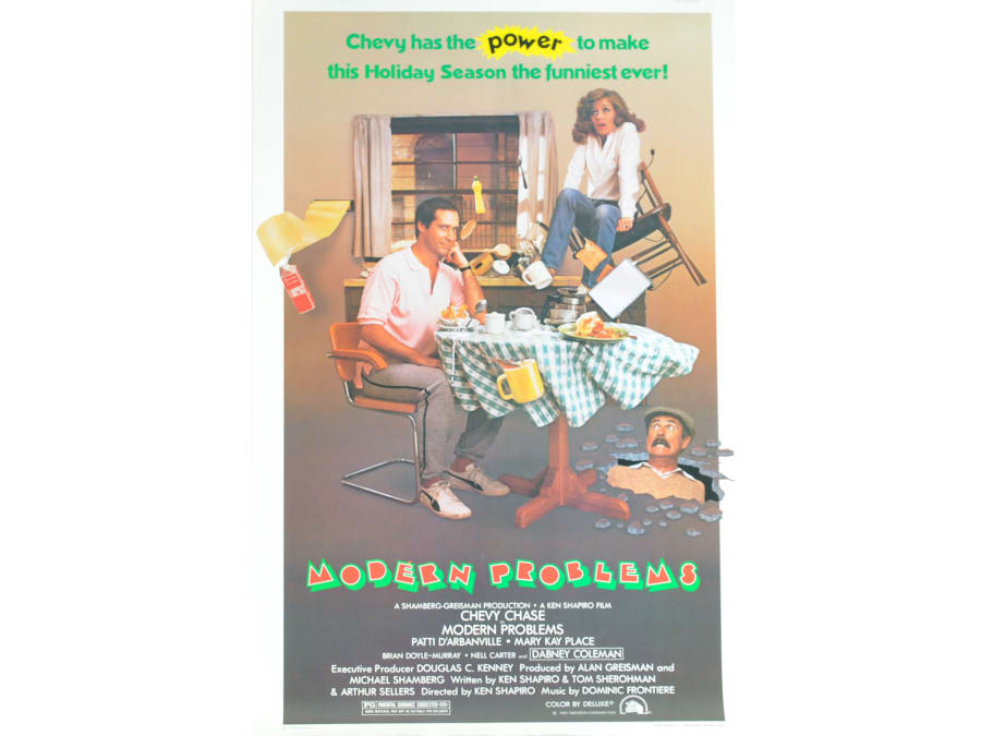 1981 Modern Problems Movie Poster at Santa Monica 2013 as K431 - Mecum ...