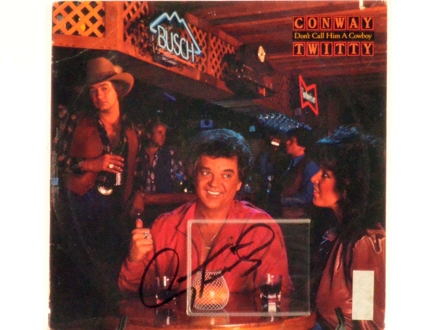 1985 Autographed Conway Twitty LP at Santa Monica 2013 as K504 - Mecum ...
