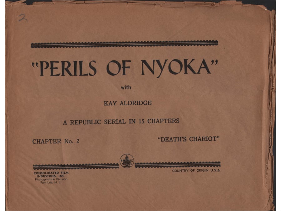 1942 Perils Of Nyoka Lobby Card Envelope at Santa Monica 2013 as K515 ...