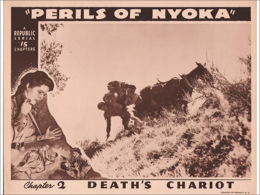 1942 Perils Of Nyoka Lobby Card at Santa Monica 2013 as K525 - Mecum ...