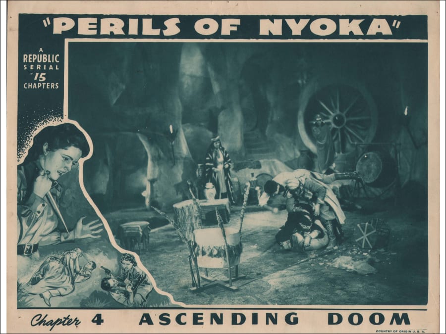 1942 Perils Of Nyoka Lobby Card at Santa Monica 2013 as K530 - Mecum ...
