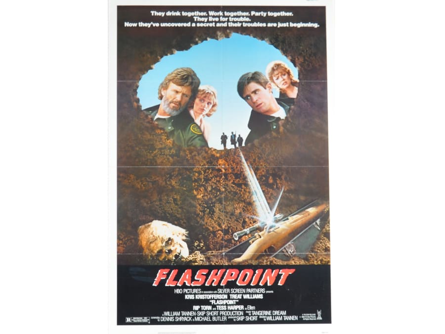 1984 Flashpoint Movie Poster at Santa Monica 2013 as K537 - Mecum Auctions