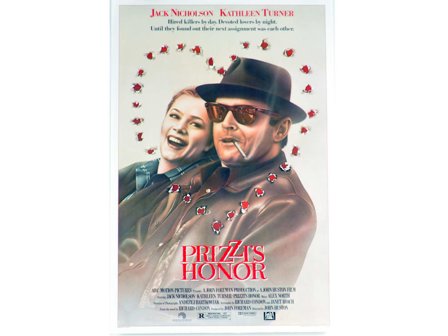 1985 Prizzi's Honor Movie Poster at Santa Monica 2013 as K547 - Mecum ...
