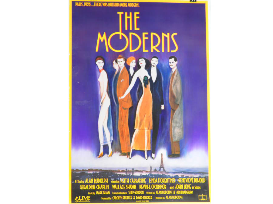 1988 The Moderns Movie Poster at Santa Monica 2013 as K683 - Mecum Auctions