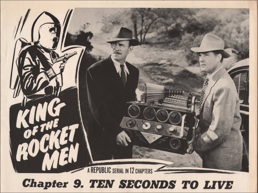 1949 King Of The Rocket Men Lobby Card at Santa Monica 2013 as K695 ...