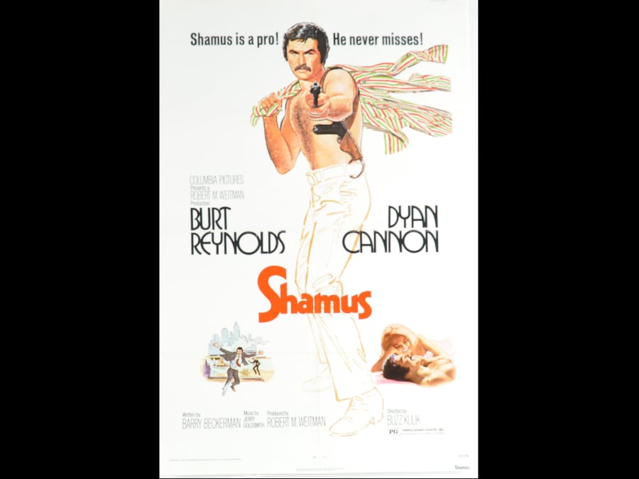 1972 Shamus Movie Poster at Santa Monica 2013 as K774 - Mecum Auctions