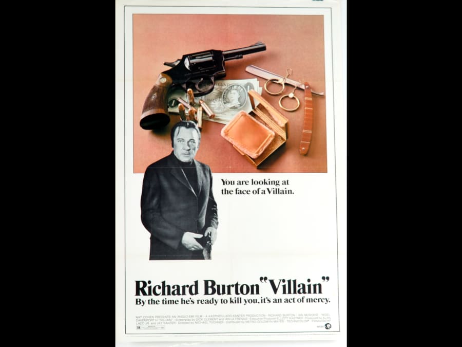 1971 Villain Movie Poster at Santa Monica 2013 as K777 - Mecum Auctions