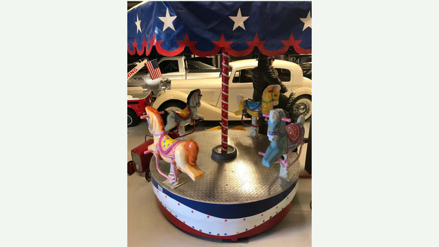 Carousel Coin Op Kiddie Ride for sale at Los Angeles 2017 as K111 ...
