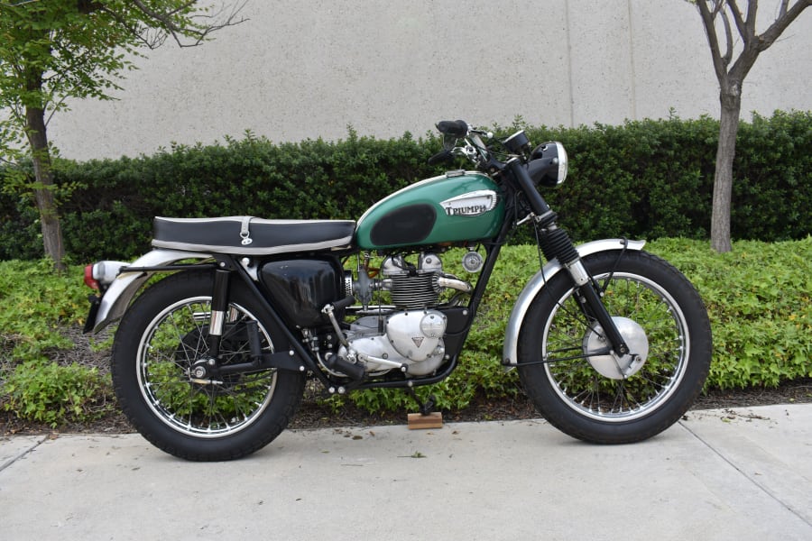 1966 Triumph T100C Trophy for Sale at Auction - Mecum Auctions