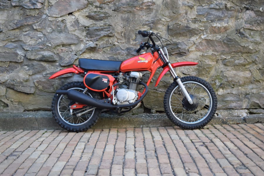1977 Honda XR75 at Las Vegas Motorcycles June 2017 as S45 - Mecum Auctions
