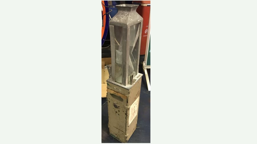 Original Bus Fare Token Box Number 1691 Unrestored at Las Vegas ...