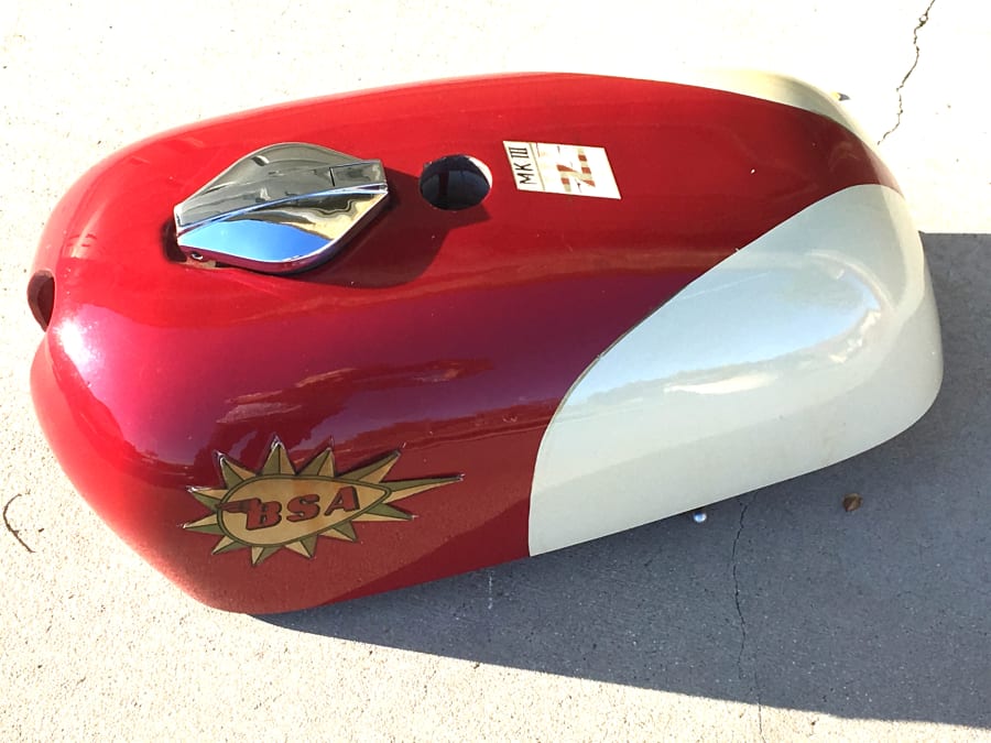BSA Spitfire Mk111 Gas Tank 1960s Original for Sale at Auction - Mecum ...