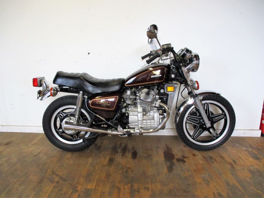 1980 Honda CX500C at Las Vegas Motorcycles June 2018 as F77 - Mecum ...