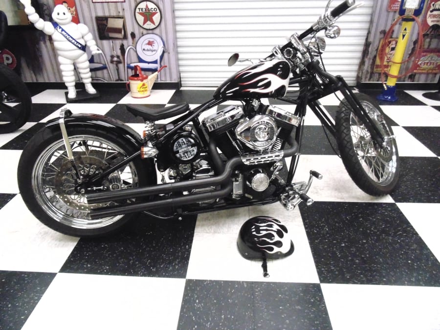 2008 Darwin Brass Balls Bobber At Las Vegas Motorcycles June 2018 As