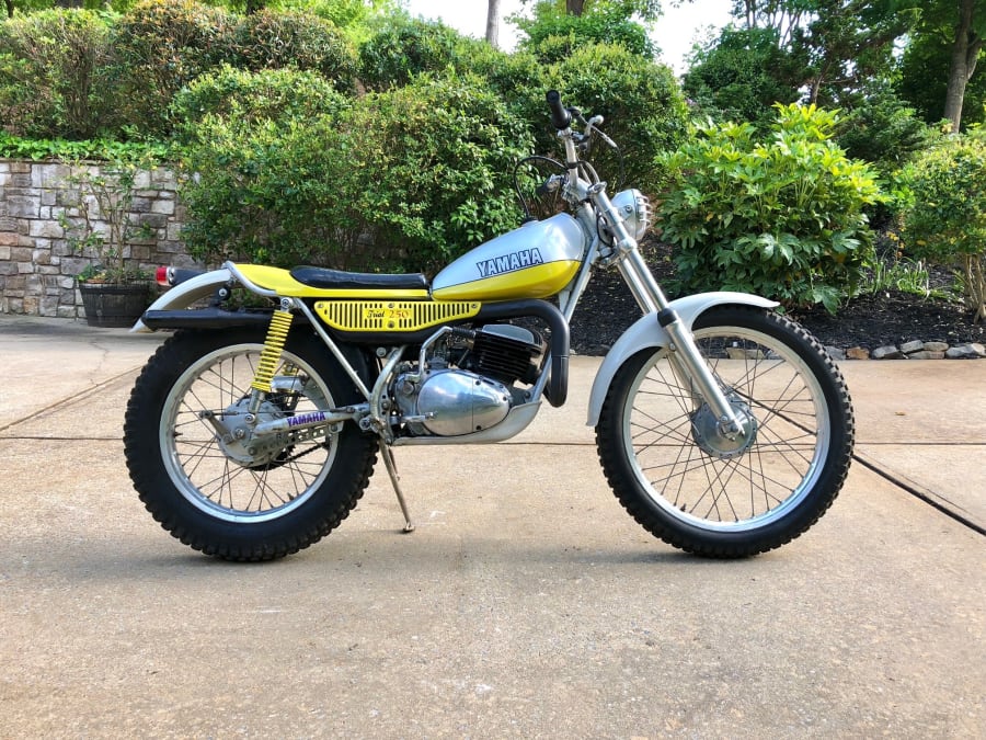 1975 Yamaha TY250 for Sale at Auction - Mecum Auctions
