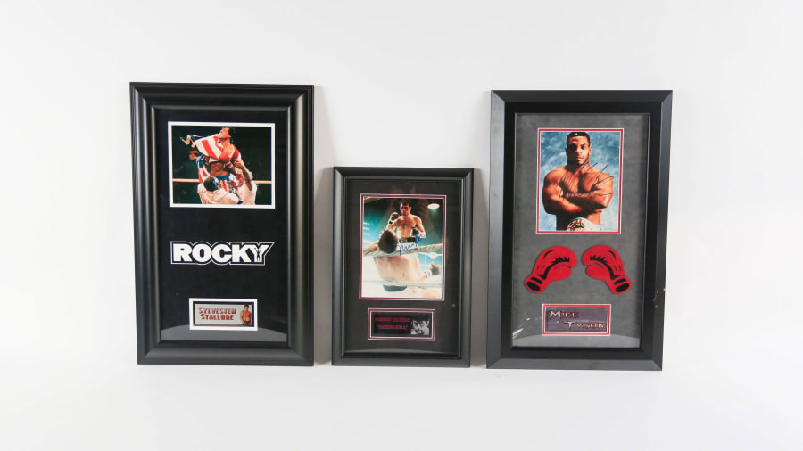 Boxing Legends Framed Autographs Lot Of 3 at Las Vegas 2018 as J9 ...