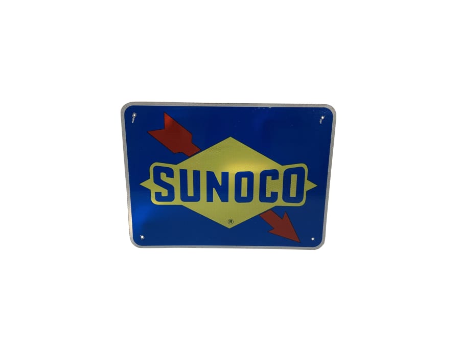 SUNOCO Reflective Tin Sign, Single-Sided 24x18 at Las Vegas 2019 as J55 ...