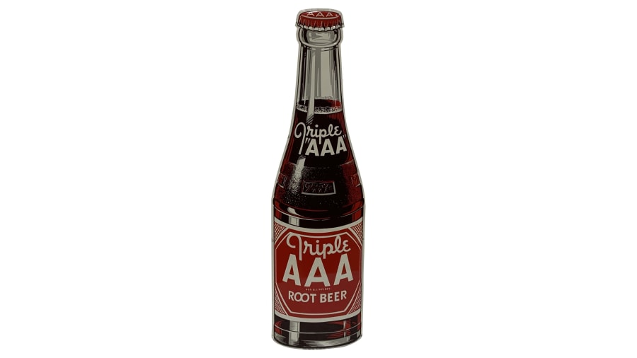 Triple AAA Single-Sided Tin, Reproduction 12.25x44.25 at Las Vegas 2019 ...