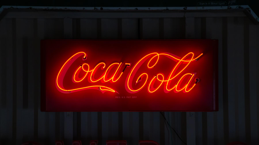 Coca-Cola Single-Sided Tin Neon 5x10x2 at Las Vegas 2019 as K77 - Mecum ...