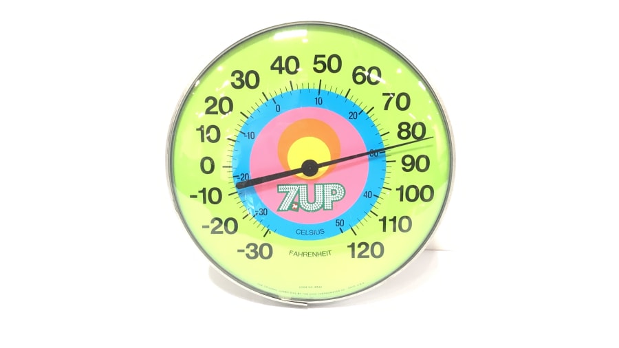 7-Up Thermometer 12-in at Las Vegas 2019 as J93 - Mecum Auctions