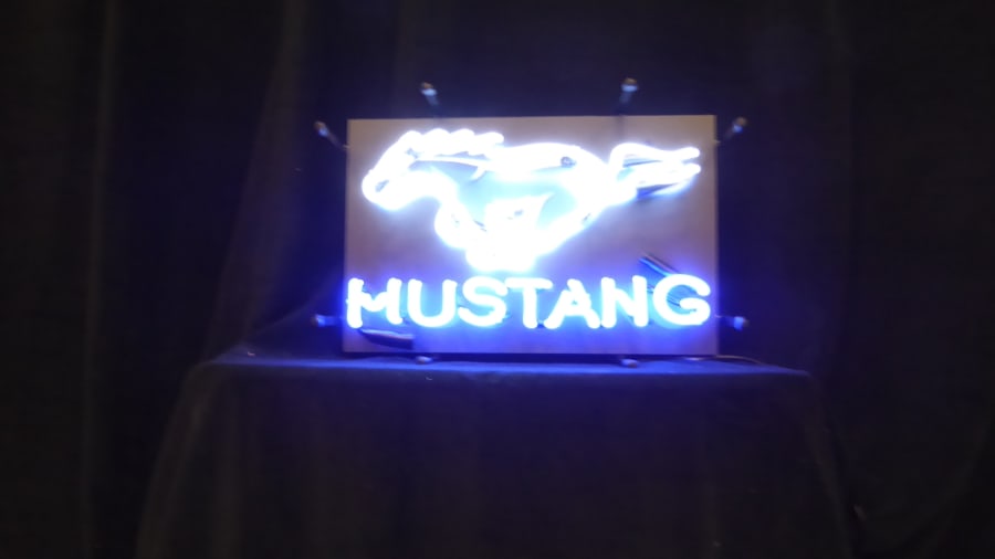 Mustang Neon Sign at Las Vegas 2021 as Z204 - Mecum Auctions