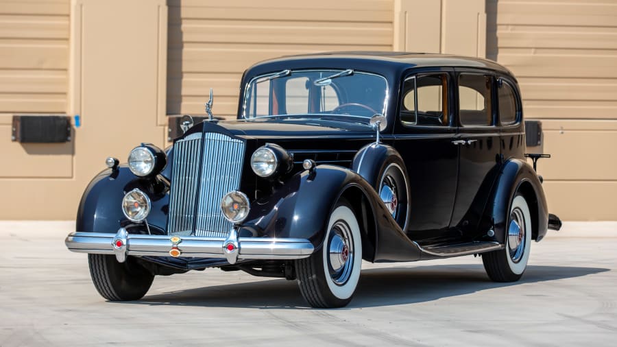 1937 Packard Twelve Series 1508 Limousine at Las Vegas 2021 as S100.1 ...