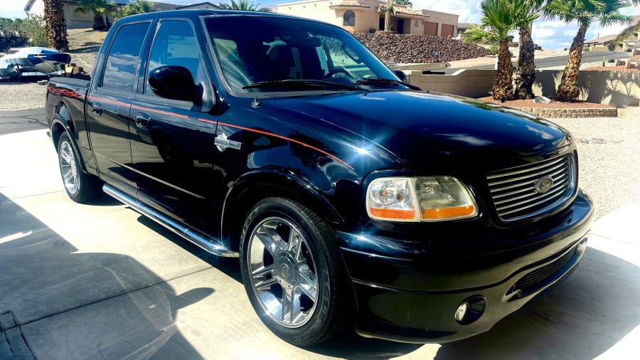 2002 Ford F150 Harley-Davidson Edition Pickup at Las Vegas 2022 as T138 ...