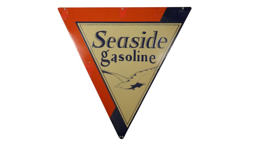 Seaside Gasoline Sign 38x38 at Louisville 2016 asJ80 - Mecum Auctions