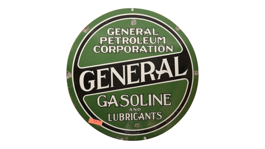 General Petroleum Corp General Porcelain Sign 30x30 for sale at ...