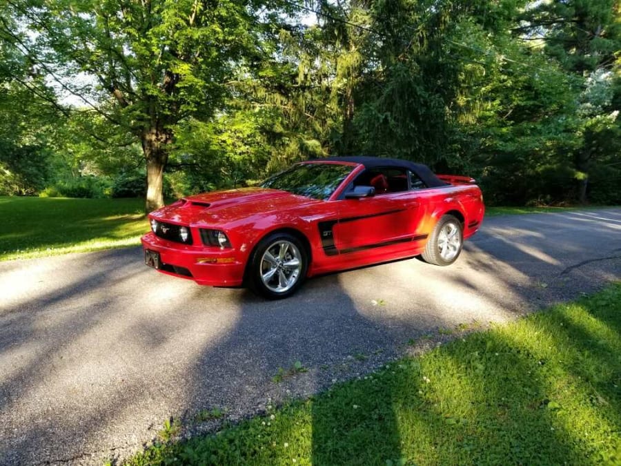 2007 Ford Mustang GT Premium Convertible for Sale at Auction - Mecum ...