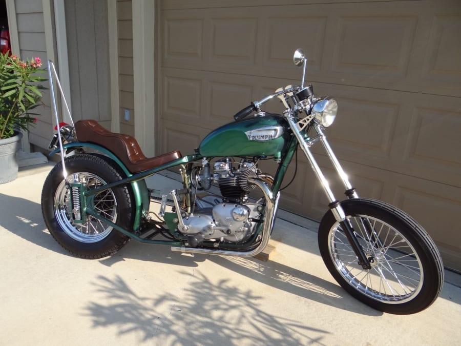 1968 Triumph Custom at Las Vegas Motorcycles 2014 as F167 - Mecum Auctions