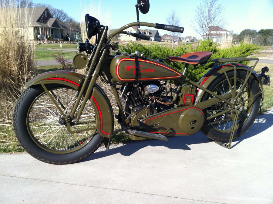 1926 Harley-Davidson JD at Las Vegas Motorcycles 2014 as F174 - Mecum ...