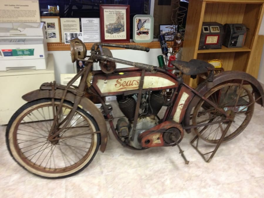 1913 Sears Special Deluxe Dreadnaught at Las Vegas Motorcycles 2014 as ...