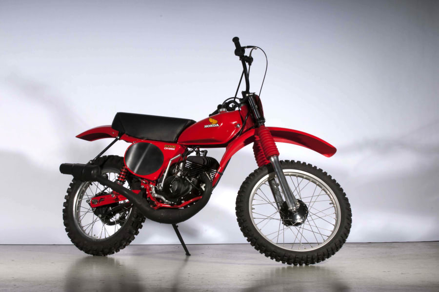 1977 Honda CR125M Elsinore at Las Vegas Motorcycles 2015 as T87 - Mecum ...