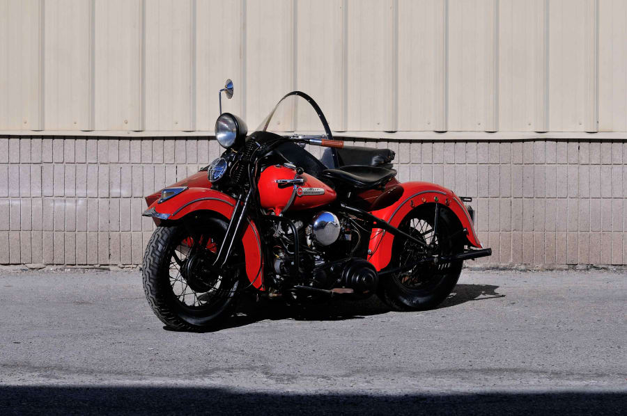 1941 Harley-Davidson WLA at Las Vegas Motorcycles 2015 as T113 - Mecum ...