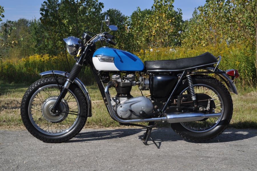 1970 Triumph TR6R Tiger Roadster at Las Vegas Motorcycles 2015 as F23 ...