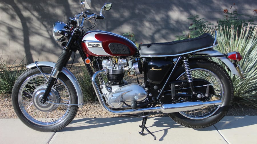 1969 Triumph T120R Bonneville at Las Vegas Motorcycles 2015 as F125 ...