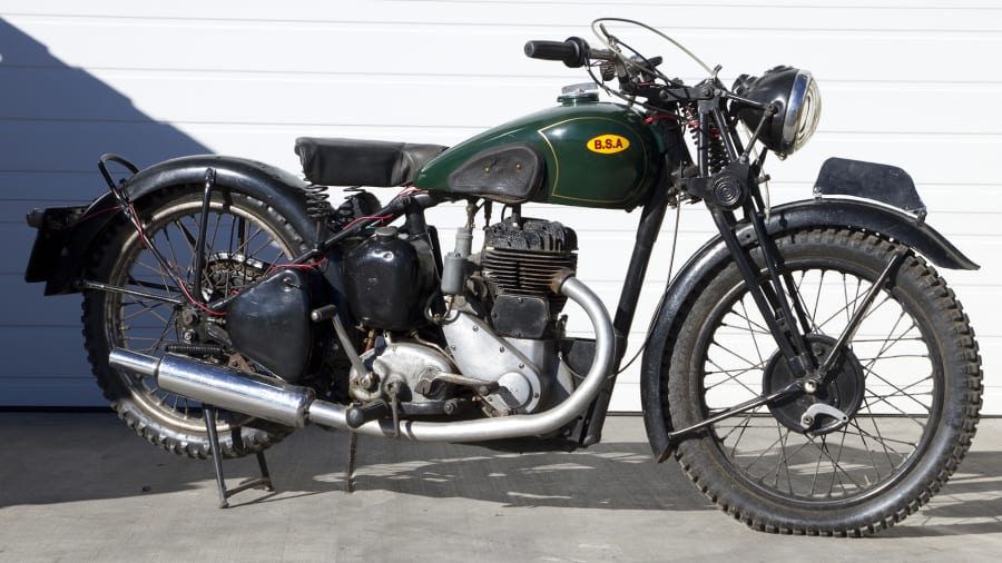 1939 BSA 250 Single at Las Vegas Motorcycles 2015 as F261 - Mecum Auctions